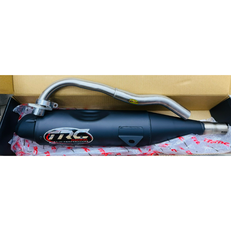 TRC RACING “POWER PIPE” MOTORCYCLE EXHAUST for WAVE100. WAVE125 ...