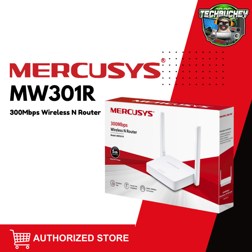 Mercusys MW301R N300 300Mbps Wi-Fi Router | Shopee Philippines