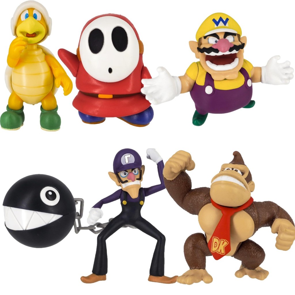 Super Mario Figure Collection Hammer Bros./Chain Chomp/Heyho/Wario ...