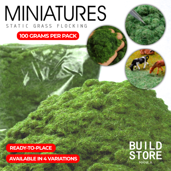 Miniature Grass 100g and 50g for Miniatures, Architecture, Models ...