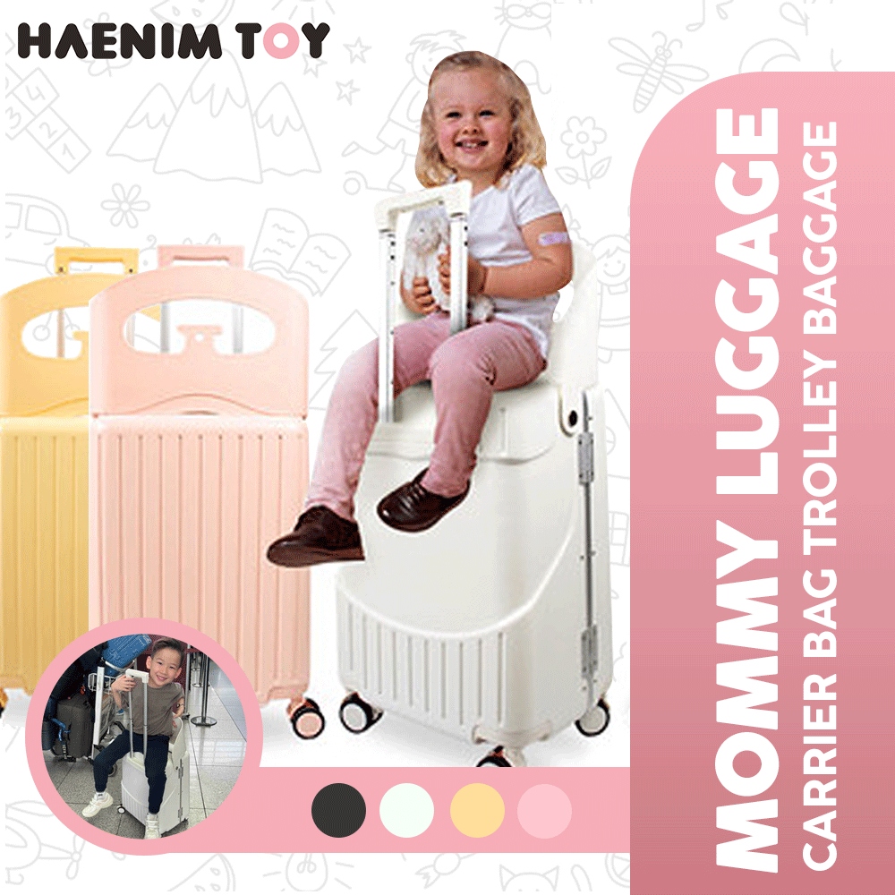 Haenim Toy - The Mommy luggage child carrier bag trolley check in ...