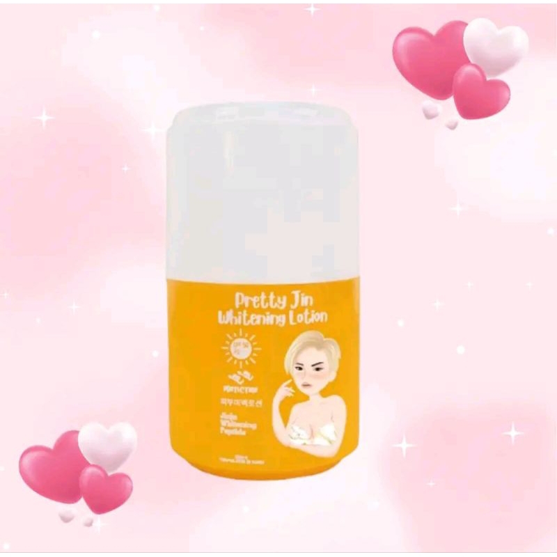 New Packaging Pretty Jin Whitening Lotion w/SPF 50 PA+++ (250ml ...