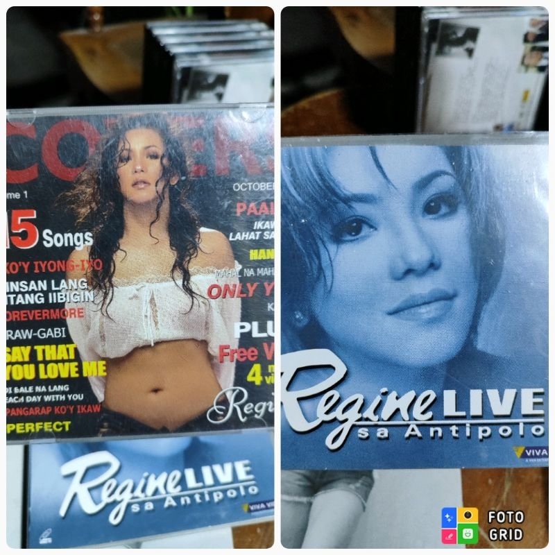 Vintage Preloved Random Music VCD {REGINE V} 2/8c | Shopee Philippines