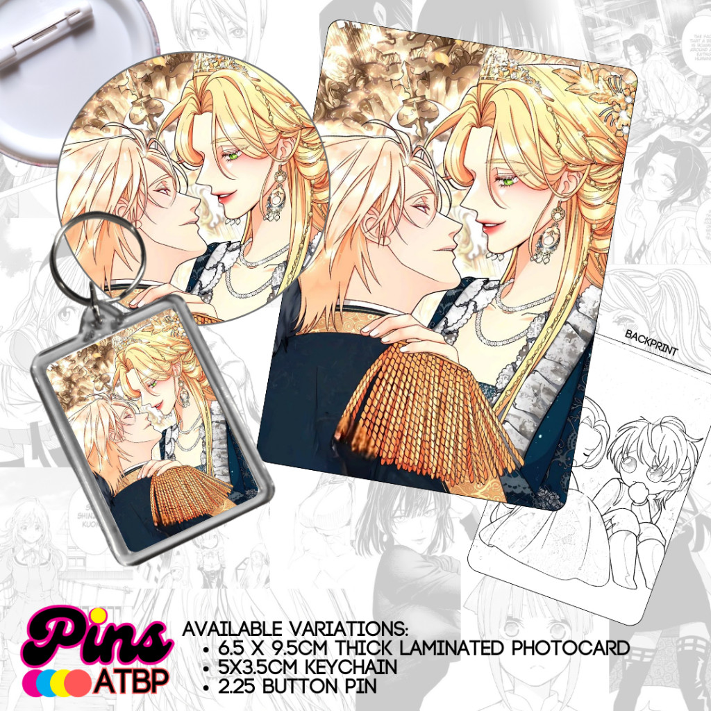The Remarried Empress Webtoon Anime Collectible Photocard Button Pin ...