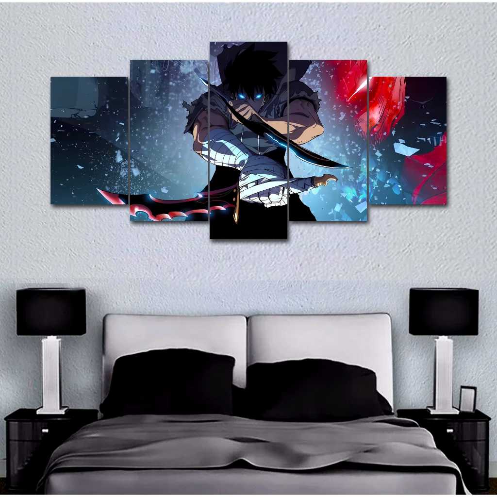 Anime Solo Leveling Sintra board Wall art Decor Customized | Shopee ...