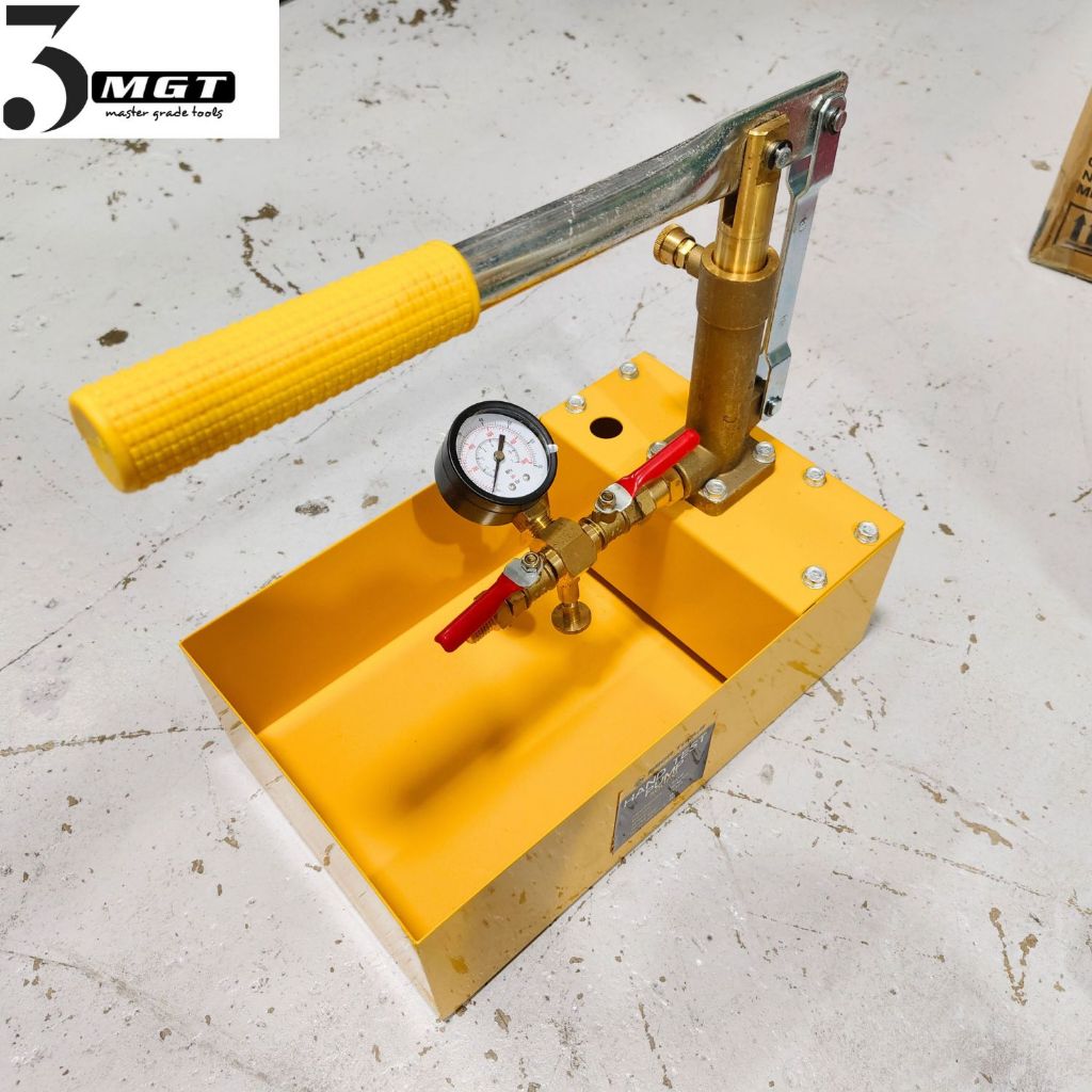 MEGA TOOLS Hand Test Pump 500psi Hydraulic Test Pump Machine Water ...