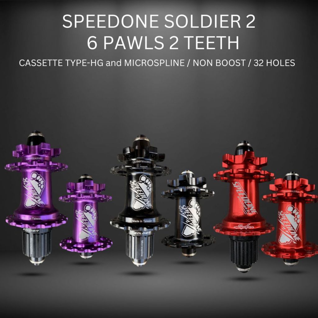 SPEEDONE SOLDIER 2 ( 6 PAWLS/ 2TEETH / 32HOLES) | Shopee Philippines
