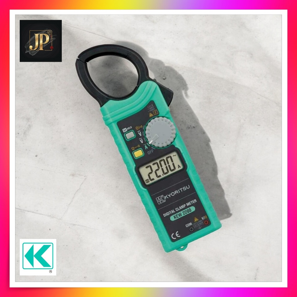 Kyoritsu AC Digital Clamp Meter KEW2200 | Shopee Philippines
