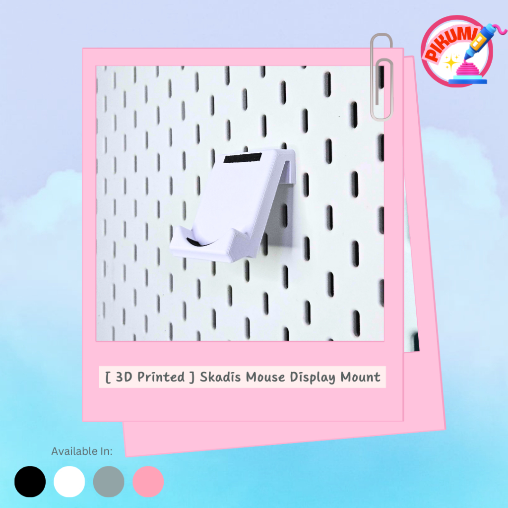 [3D Printed] Skadis Pegboard Mouse Display Mount | Shopee Philippines