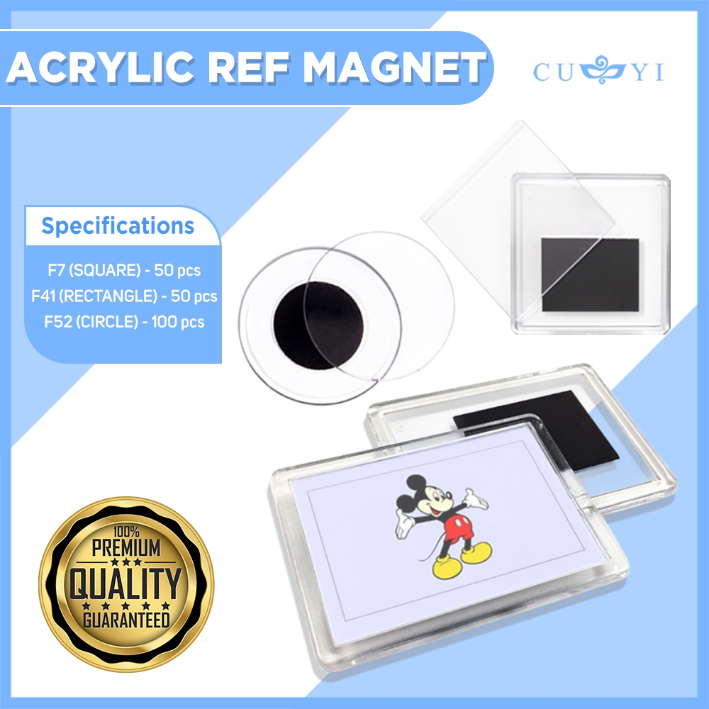 Quaff Acrylic Ref Magnet / Keychain Photo Insert F41, F52, F7 for ...