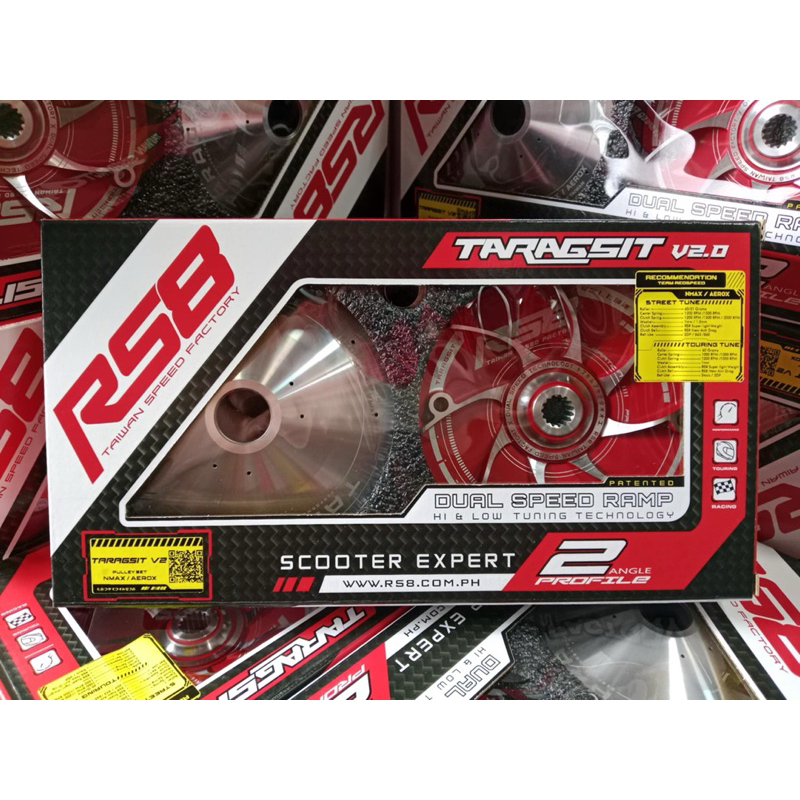 RS8 Pulley Set with Dual Angle Profile for Enhanced Acceleration for ...