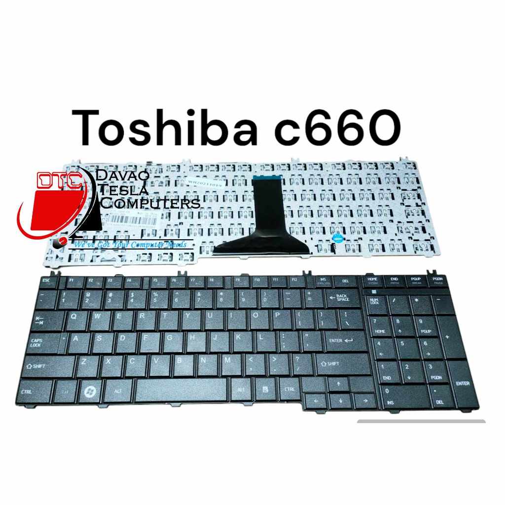 Toshiba C660 Laptop Replacement Keyboard | Shopee Philippines