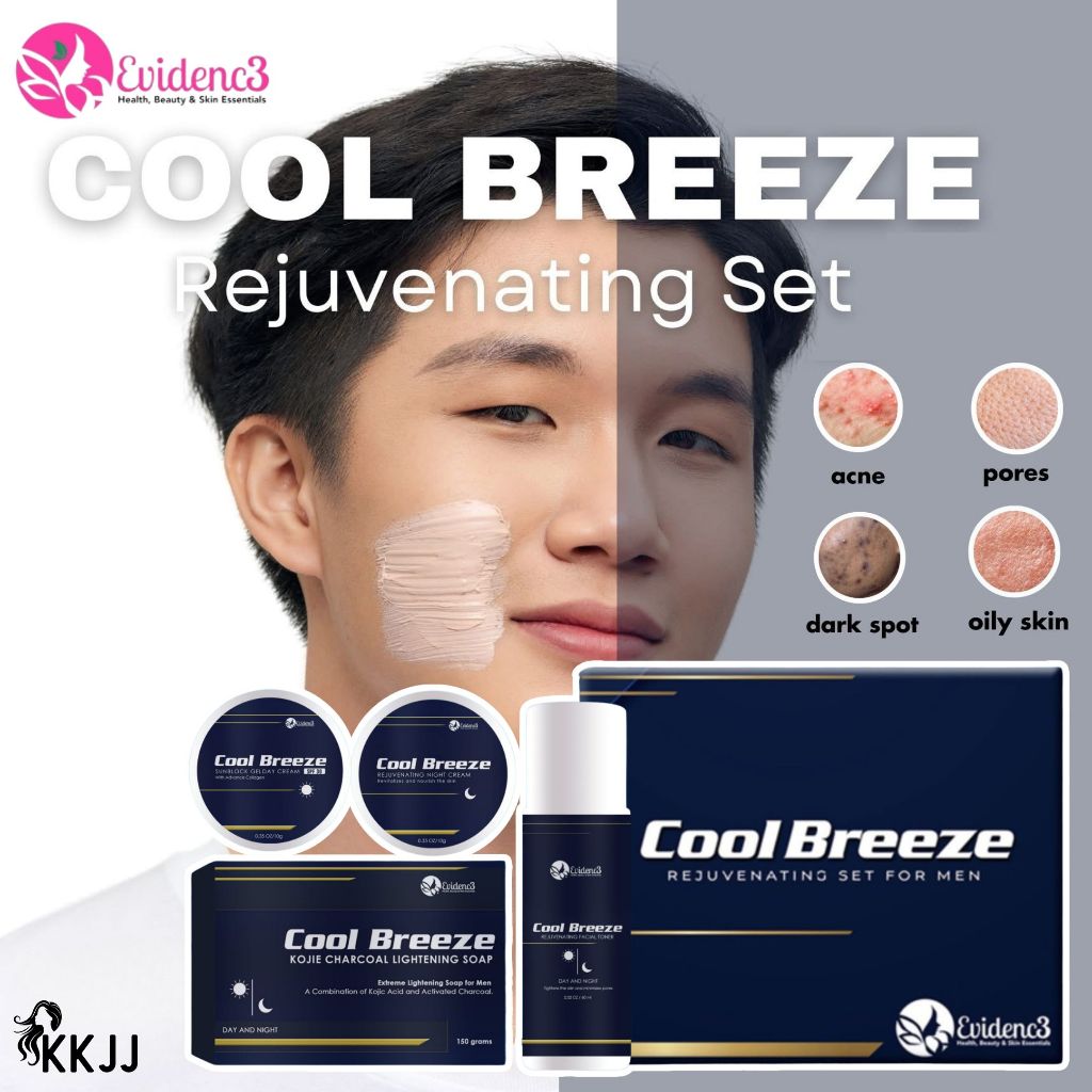 KKJJ COOL BREEZE REJUVENATING SET OF EVIDENC3 FOR MEN FDA APPROVED ...