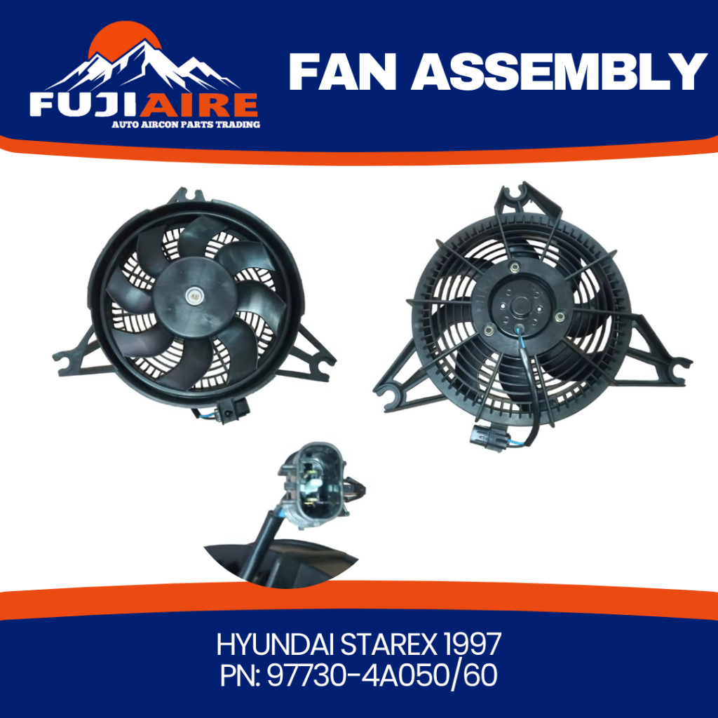 AUXILIARY FAN RH ASSEMBLY FOR HYUNDAI STAREX 1997 ORIGINAL (97730-4A050 ...