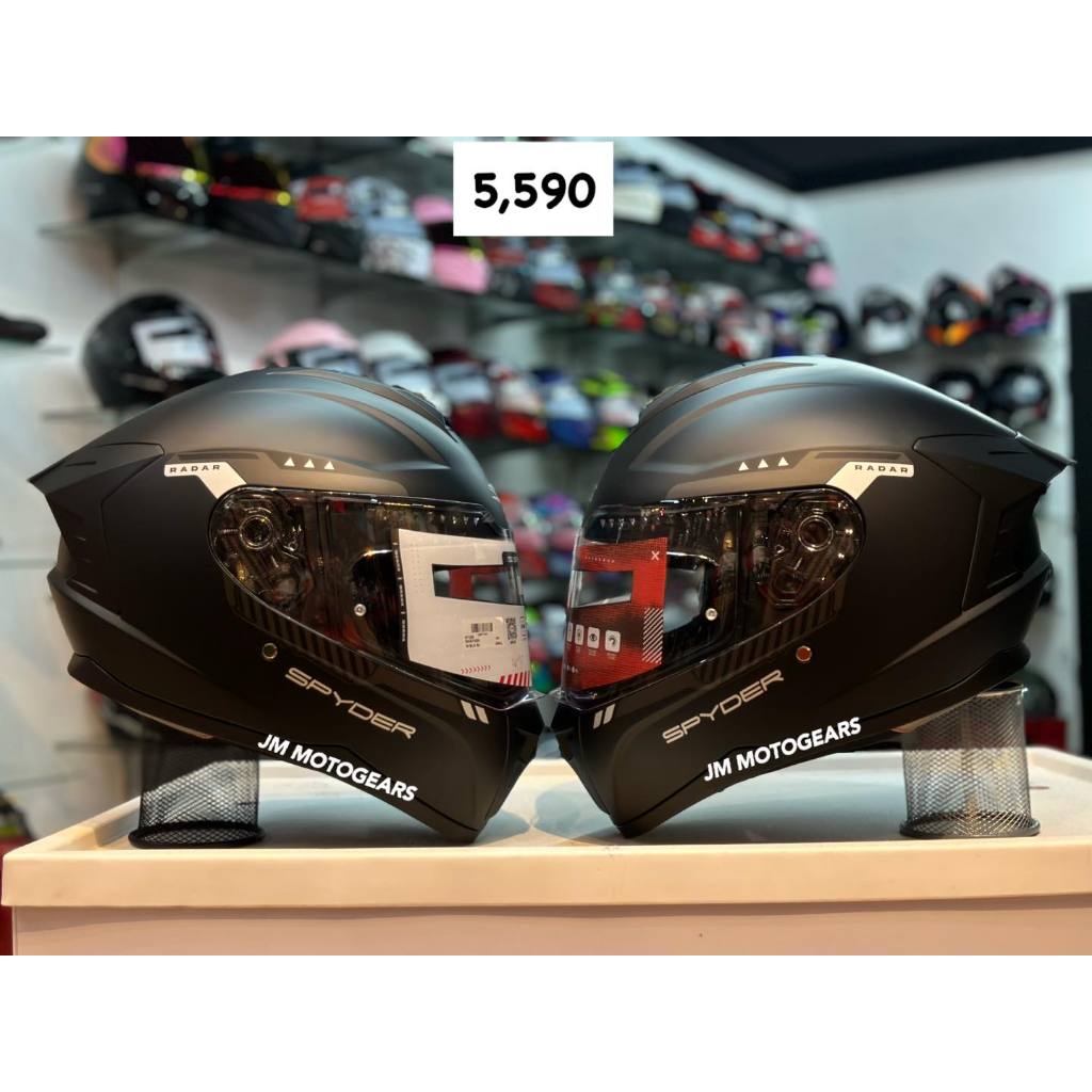 SPYDER RADAR COUPLE HELMET | Shopee Philippines