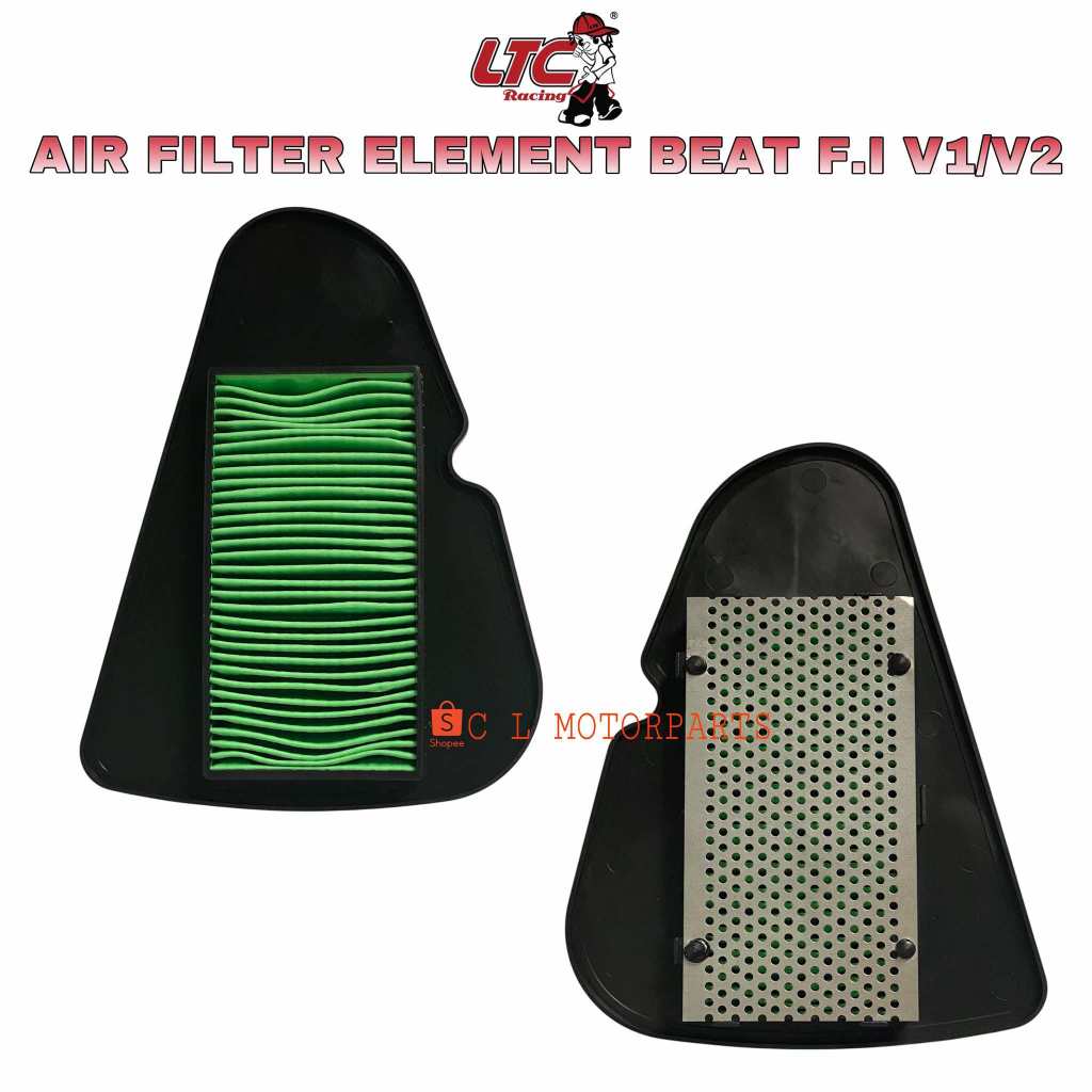 AIR FILTER ELEMENT BEAT F.I V1/V2 | Shopee Philippines