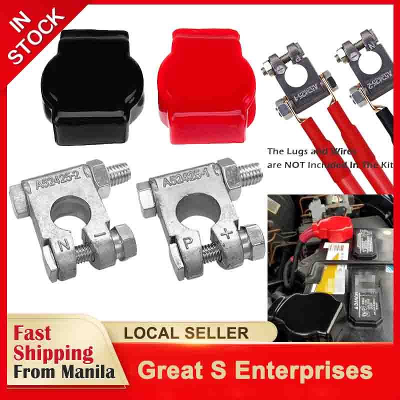 Battery Terminals(Heavy Duty) Battery Terminal Negative & Positive with ...