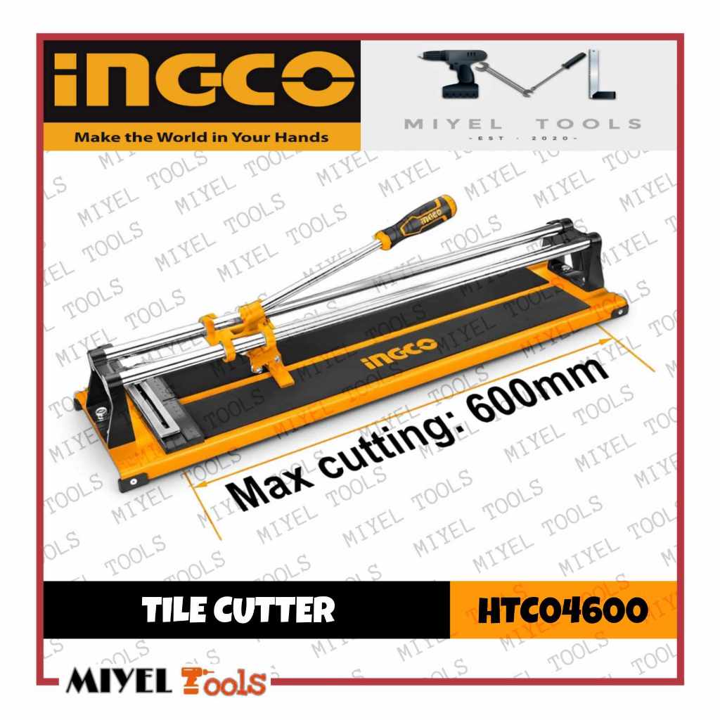 INGCO HTC04600 / WADFOW WRT1506 Manual Tile Cutter 600mm [VARIATION] | Shopee Philippines