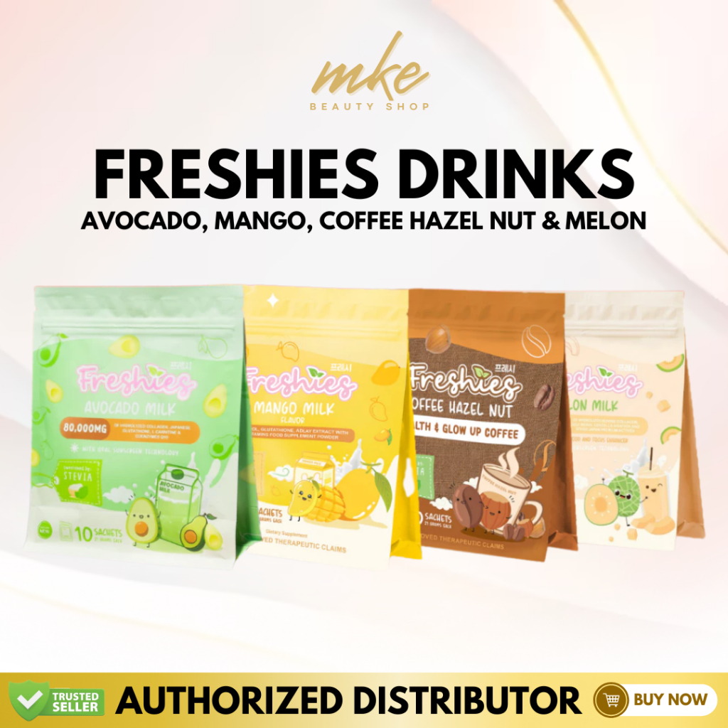 FRESHIES AVOCADO, MANGO, COFFEE HAZEL NUT & MELON BY JUJU GLOW | Shopee ...