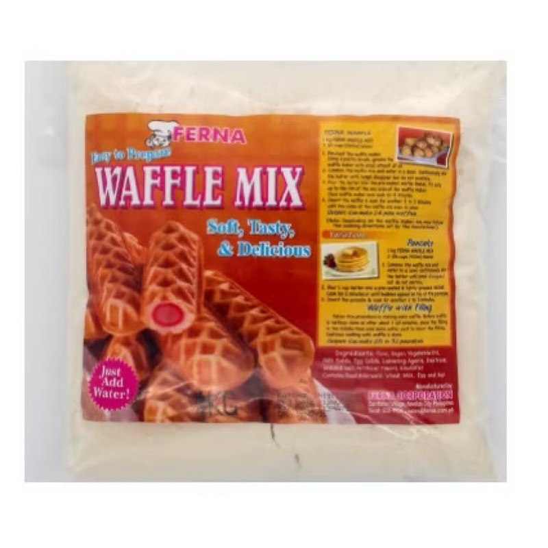 Ferna Waffle mix 1kg | Shopee Philippines