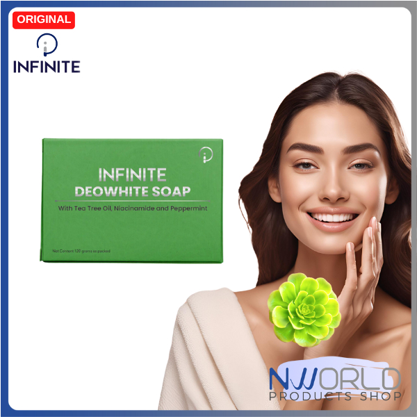 INFINITE Deowhite Soap 120g | Whitening & Odor Control | Tea Tree Oil ...