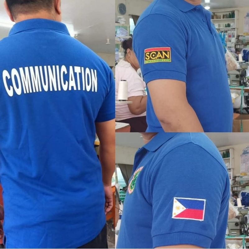 SCAN TYPE B POLO SHIRT ( PATCHES ONLY NOT BURDA) | Shopee Philippines