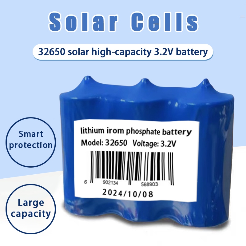 3.2V 24000mAh Solar Light Battery Lithium Battery Rechargeable Solar ...