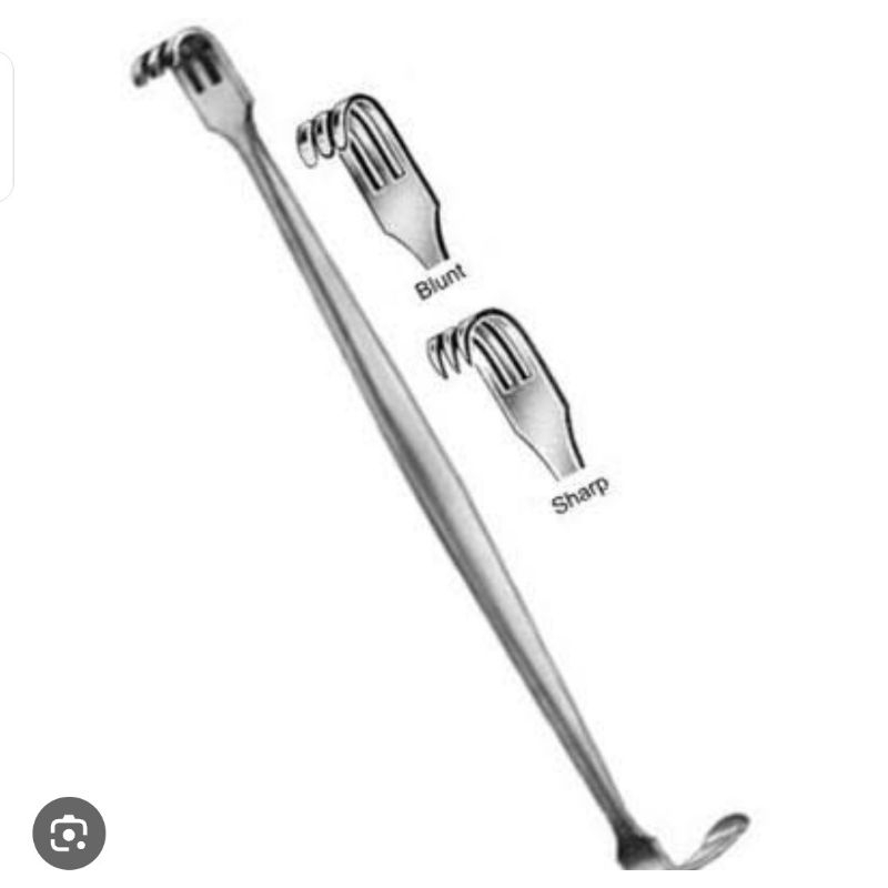 Senn Miller Retractor sharp Blunt Germany Stainless 6½ inch | Shopee ...