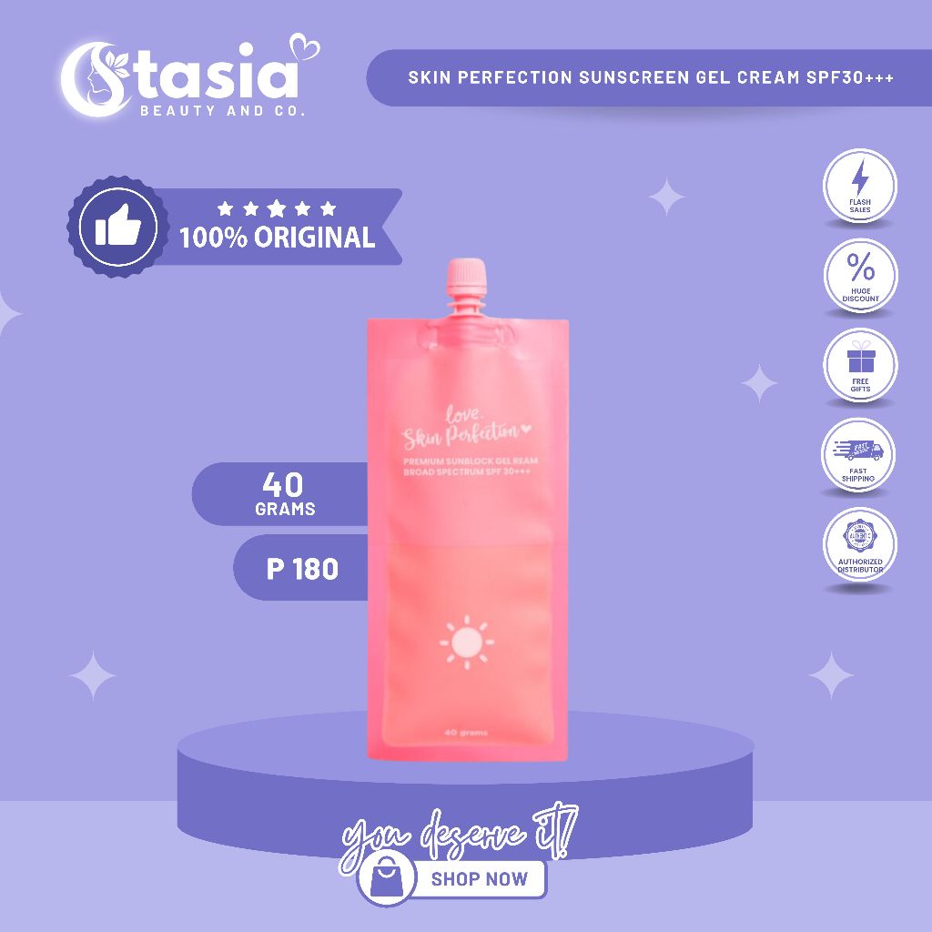 SKIN PERFECTIO Sunscreen Gel Cream SPF30+++ 40G | Shopee Philippines