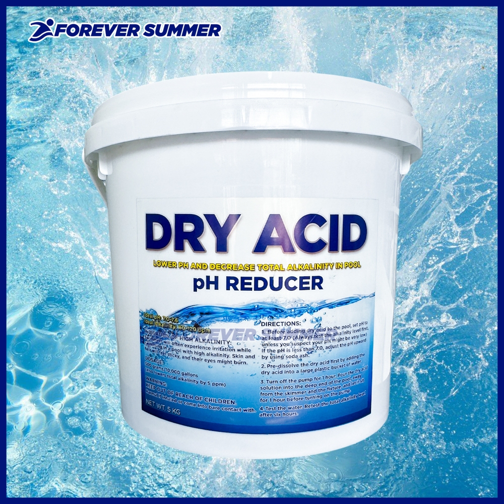 FS Dry Acid Swimming Pool pH Reducer 5kg per Pail | Shopee Philippines