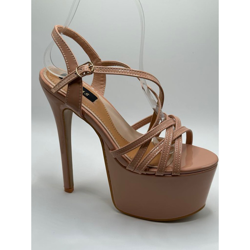 Elegant Pageant Platform Heels Bragais Inspired 6.8 inches nude Color ...