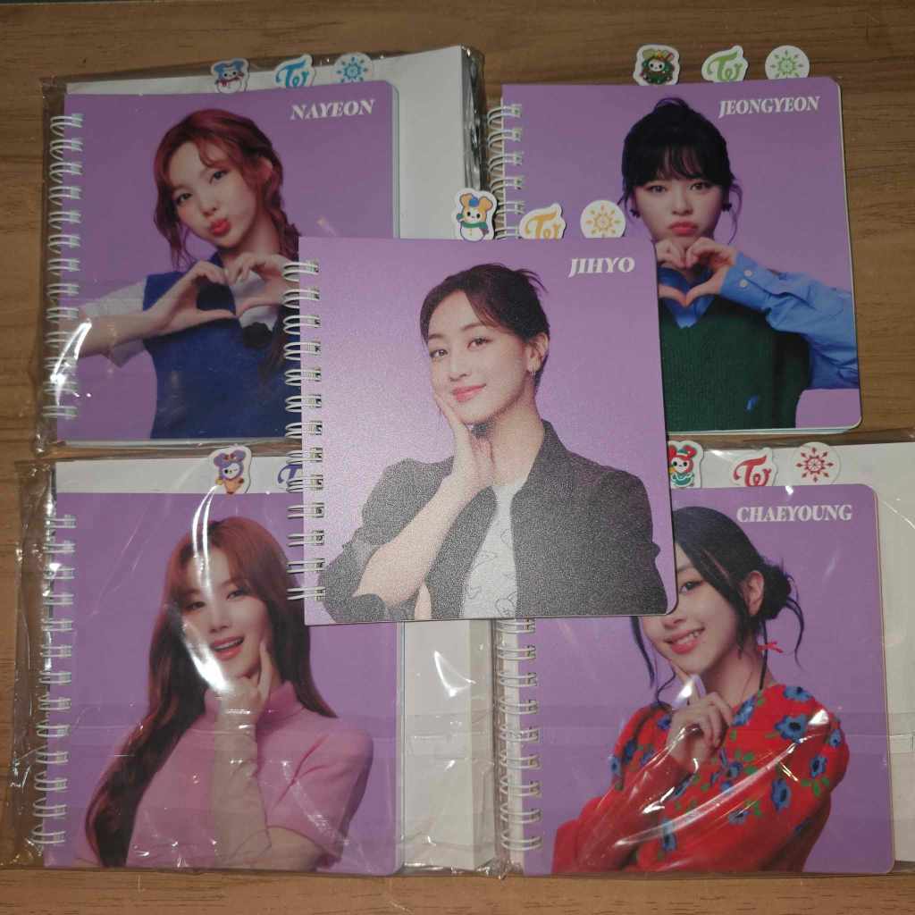 Twice x Family Mart 2024 Lottery Prize C: Index Mini Notepad | Shopee ...