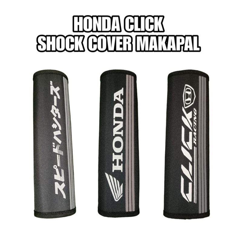 HONDA CLICK 125i / CLICK 160i SHOCK COVER WATER PROOF MAKAPAL DUST ...