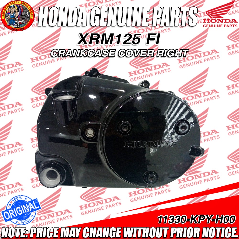 HONDA XRM 125 FI/RS125 FI CRANKCASE COVER RIGHT (HPI) (GENUINE: 11330 ...