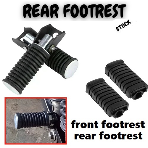 suzuki smash Motorcycle Rear & front Footrest 1pair Motor Parts stock ...