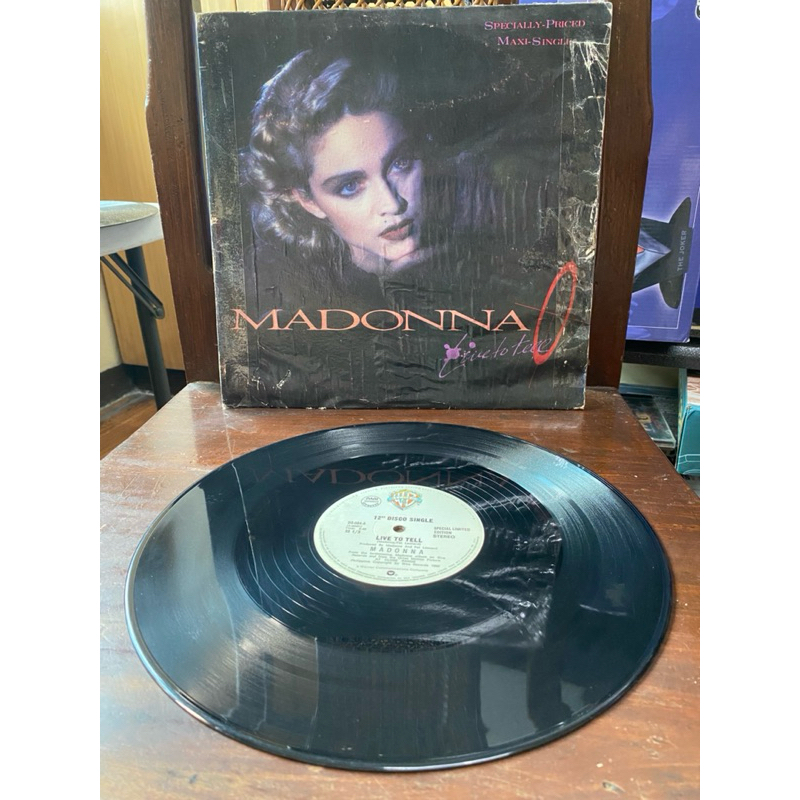 Madonna – Live To Tell - Philippines Original Music Maxi-Single Limited ...