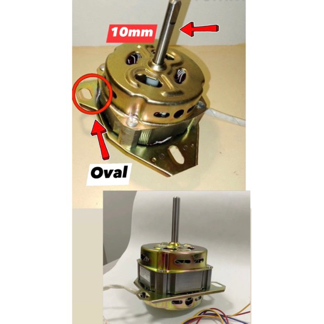 Washing Machine Motor Sharp/10mm&12mm(alum) | Shopee Philippines