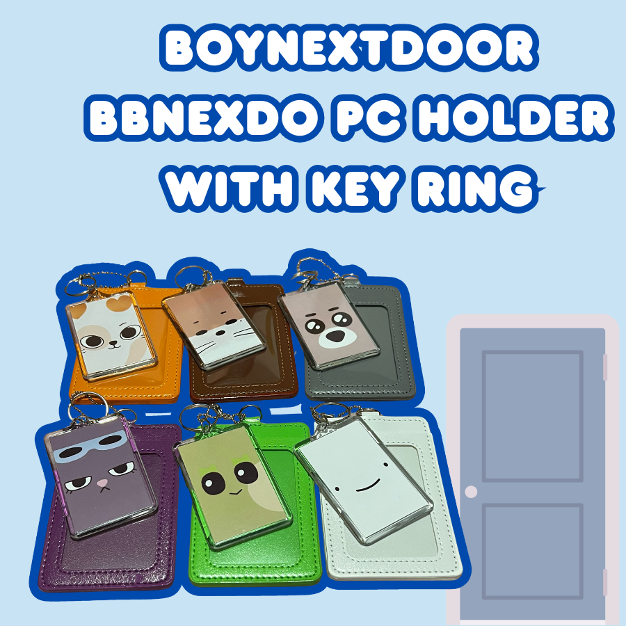 BOYNEXTDOOR BBNEXDO PHOTOCARD HOLDER WITH KEYCHAIN | Shopee Philippines