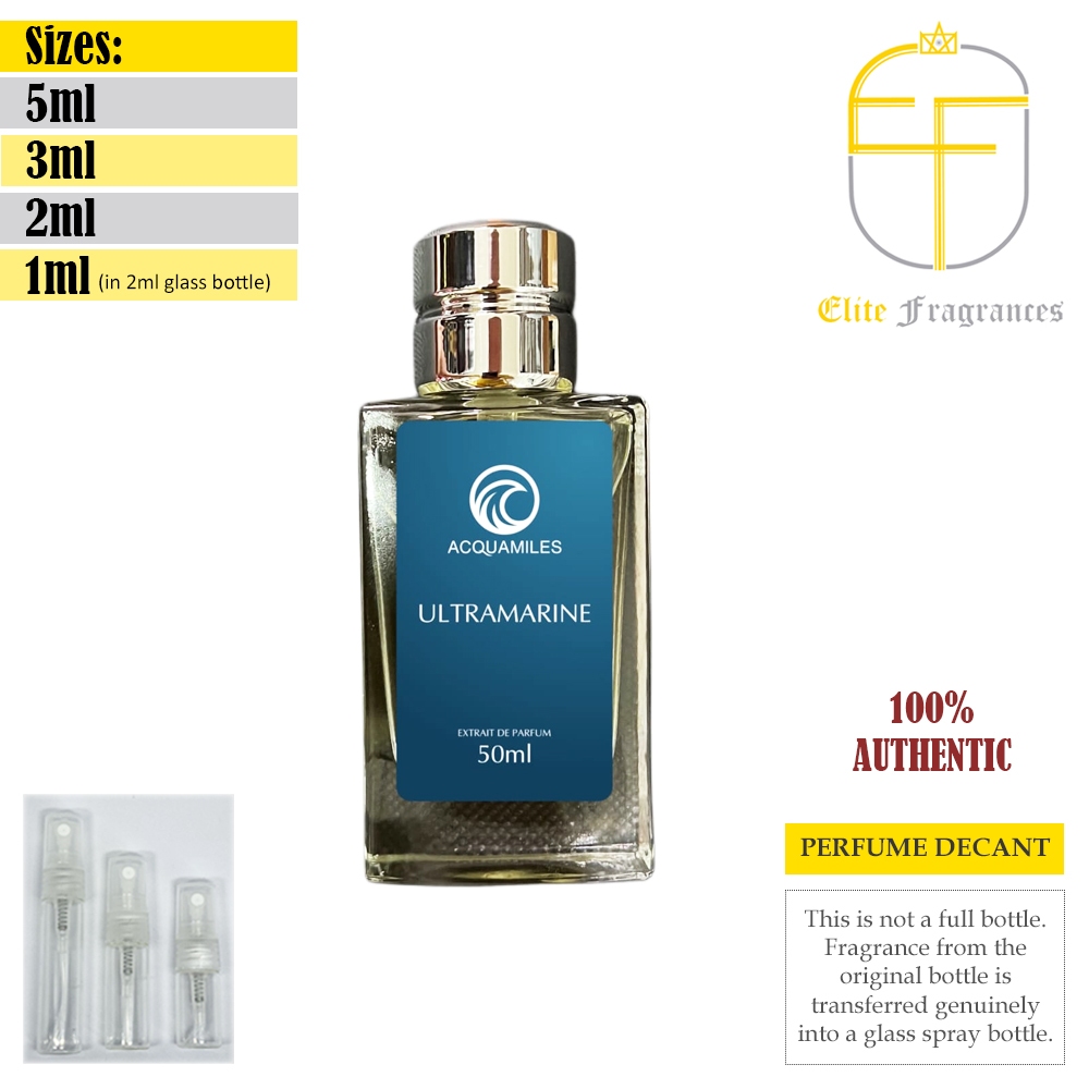 DECANT Acquamiles Ultramarine (inspired by ADG Profondo) | Shopee ...