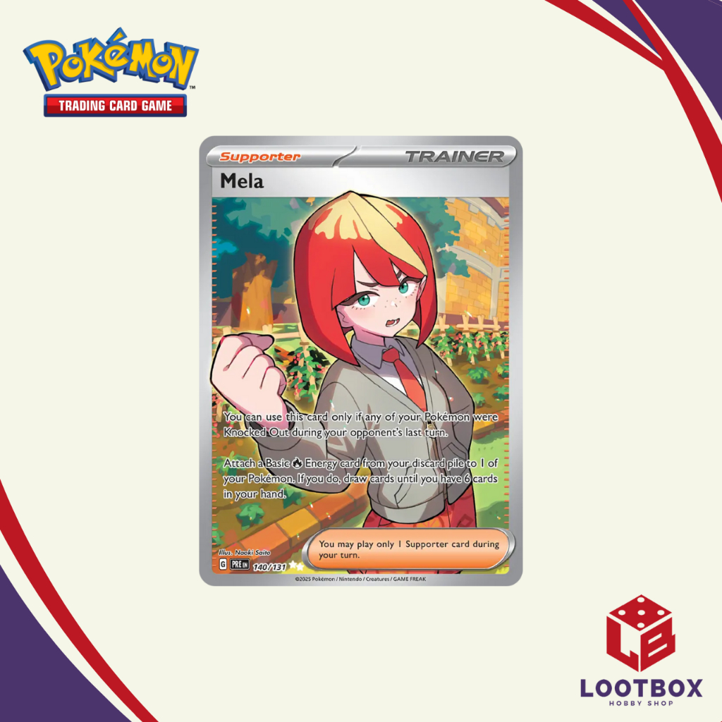 Pokemon Card Game: Mela (Ultra Rare) - Prismatic Evolutions | Shopee ...