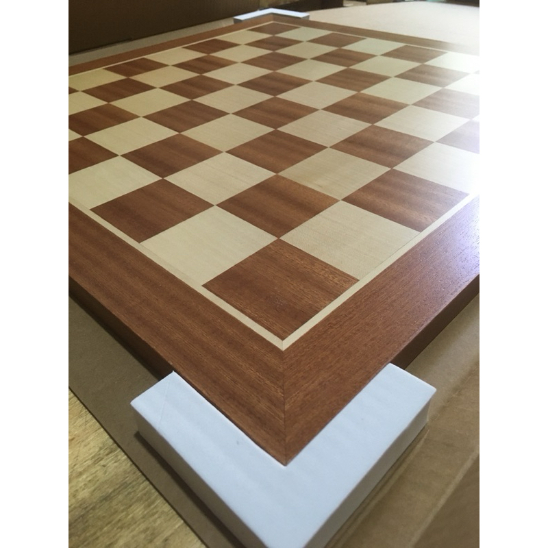Chessmate ® • Leap Deluxe Wooden Chess Board High Grade Wood (Board ...