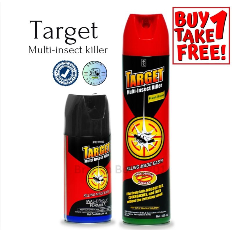 TARGET BUY 1 TAKE 1 MULTI INSECT KILLER | Shopee Philippines