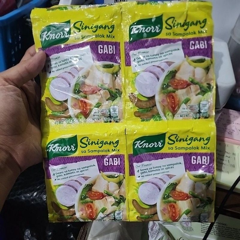 sinigang mix gabi 22g 6pcs | Shopee Philippines