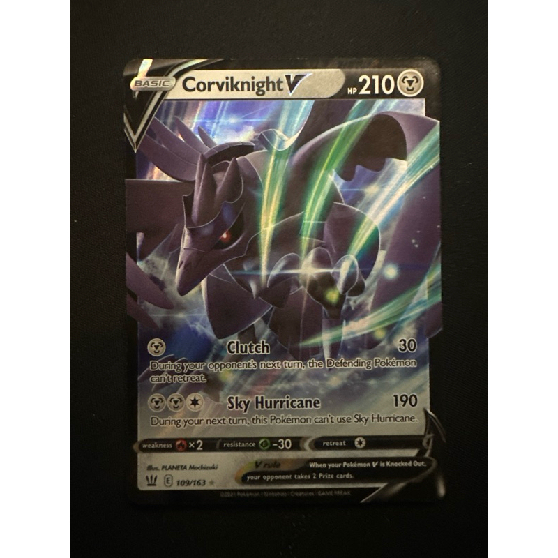 Corviknight V Battle Styles - [GEM MINT] [ENG] Pokémon TCG | Shopee ...