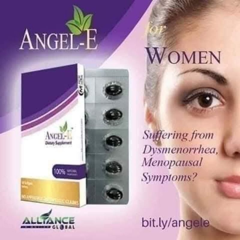 ANGEL E DIETARY SUPPLEMENT (10 Capsules) FOR WOMEN ONLY | Shopee ...