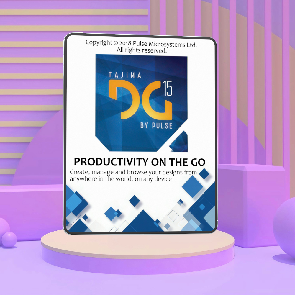 [USB] Tajima DG15 By Pulse Embroidery Software Maestro Level | Shopee ...