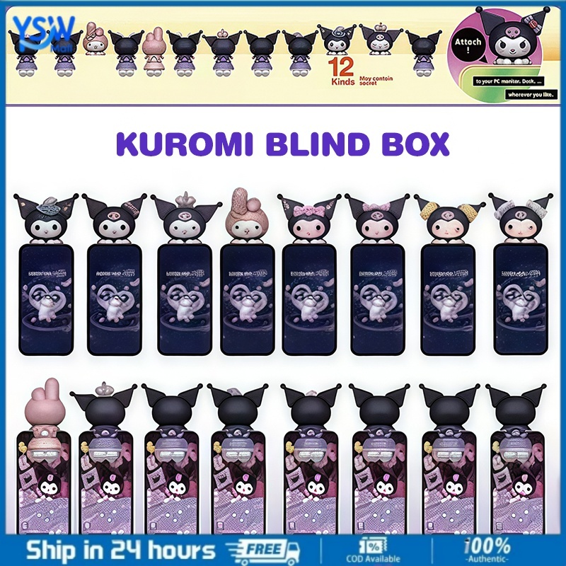New Sanrio kuromi Mini Figurine Blind Box Desktop Decoration Birthday ...