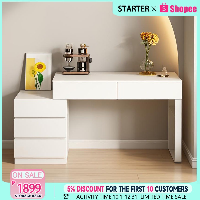 STARTER --ONLY TABLE ！！！-- Dressing Table Makeup Desk Table Integrated ...