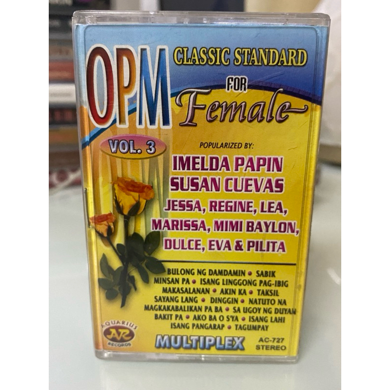OPM CLASSIC STANDARD FOR FALE MULTIPLEX VOL. 3 - Original Pop Music ...