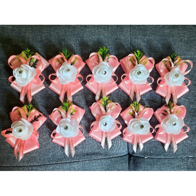 for all events chest corsage with pin available in any color | Shopee ...
